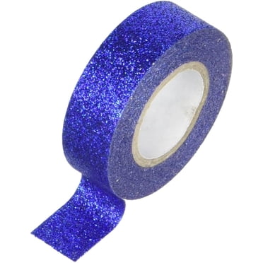 WOD Tape Metallic Silver Tape 1.5 in. x 72 yd. Washi Crafting Tape ...