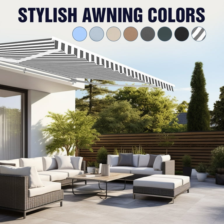 Aleko Dm45r Remote ALEKO Retractable Awning Tubular Motor For Patio ...