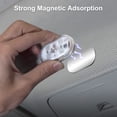 Car LED Interior Lights Wireless USB Rechargeable 7 Colors Touch ...