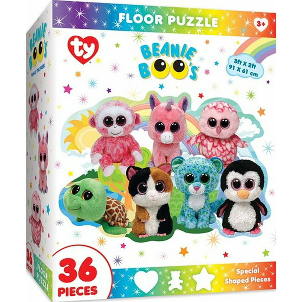 MasterPieces Ty Beanie Boo's Fun at the Park - 36 Piece Kids Shaped ...