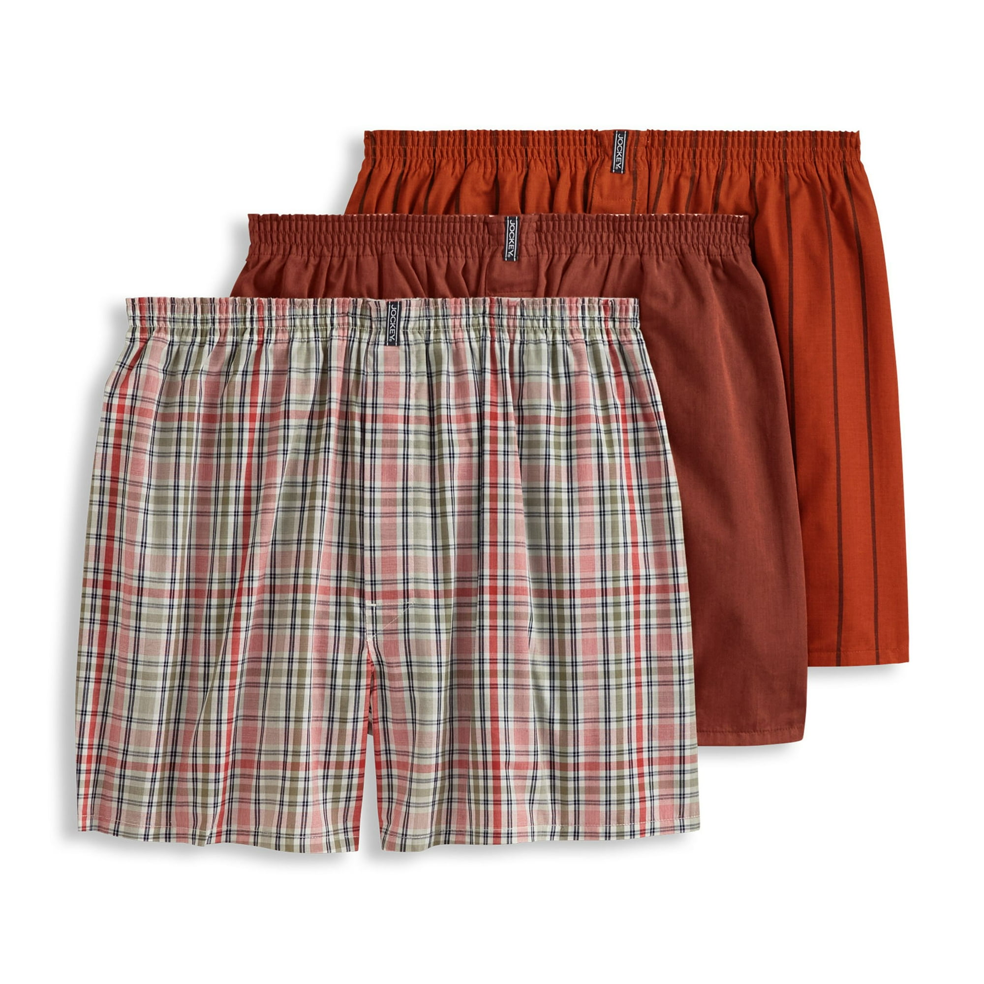 Click here for Jockey Mens Classics Full Cut 5 Boxer - 3 Pack prices