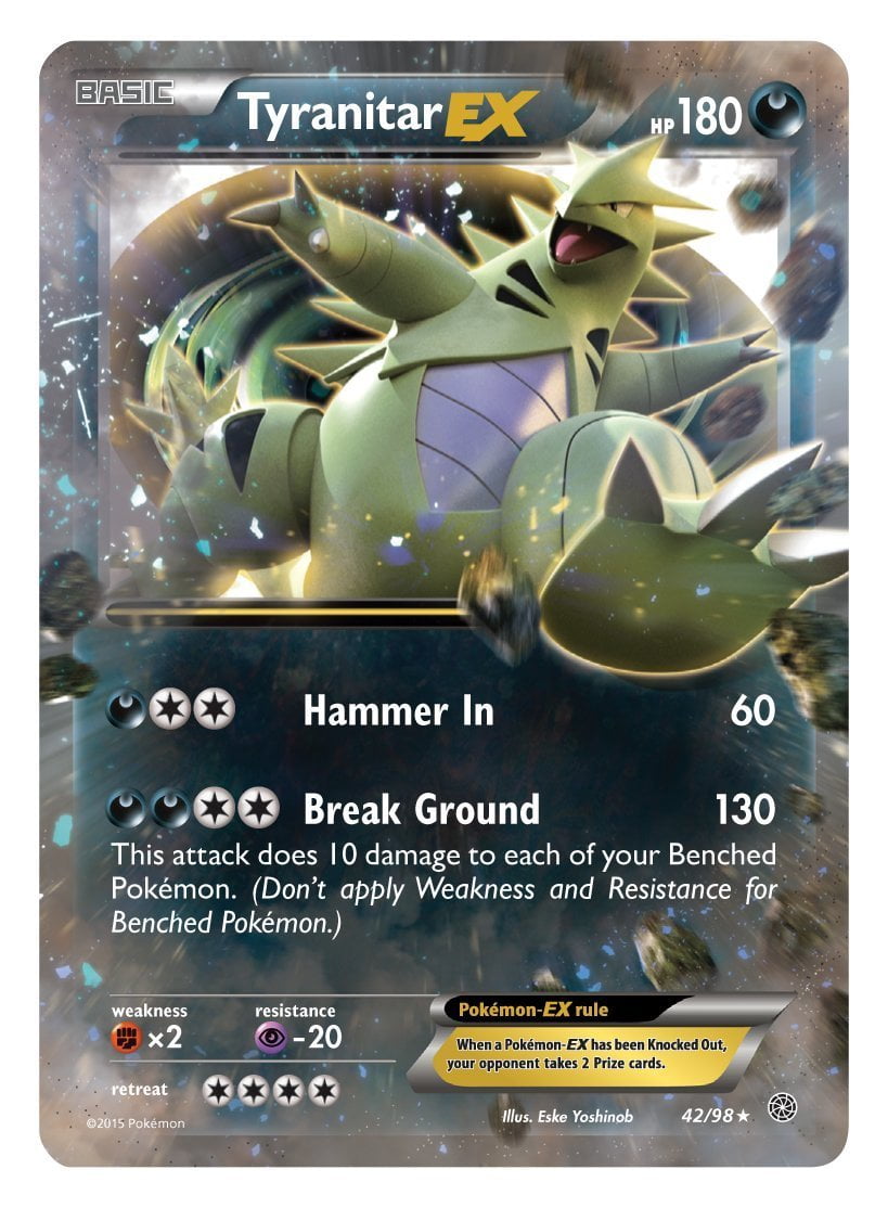 Mega Tyranitar Card