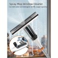 Window Squeegee Cleaner with 48 in Metal Pole, 3-in-1 Glass Cleaning ...