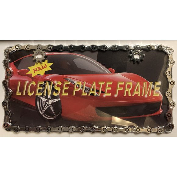 Personalized Bike License Plate