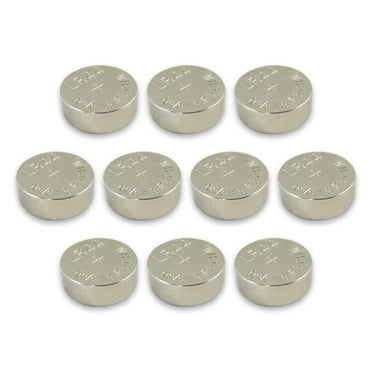 10Pcs AG13 Button Cell Batteries 1.5V LR44 A76 357 357A LR1154 SR1154 SR44 - Walmart.com