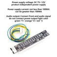 Mini Double LED Music Level Indicator Module 12 Level Adjustable Light ...