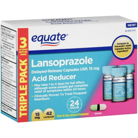 Equate Lansoprazole, 42 count - Walmart.com