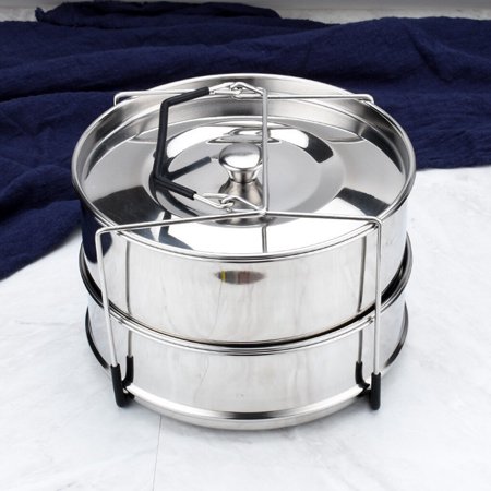 tredstone Two Tier Stackable Steamer Steel Insert Electric Insert ...