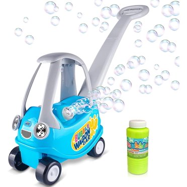 Pumpkin Carriage Bubble Machine - Outdoor Toy for Toddlers 1-4 Years ...