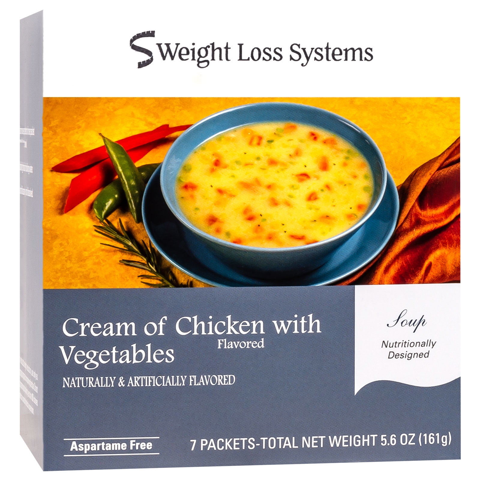 Weight Loss Systems Cream of Chicken Soup, High Protein 12g, Low ...