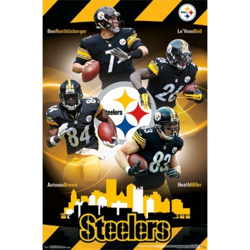 Pittsburgh Steelers - Team 15 Poster Print - Item # VARTIARP14163 ...