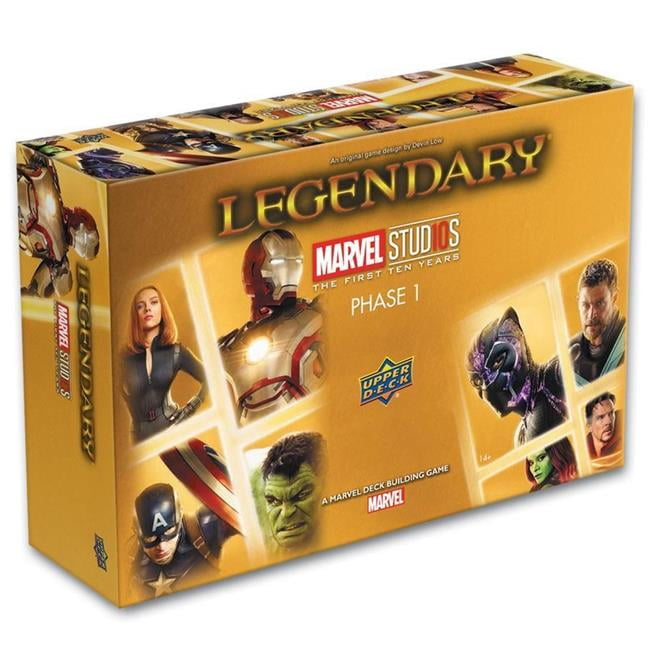 The Upper Deck UPR90292 Legendary Marvel - 10th Anniversary - Walmart ...