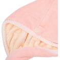 Double Layer Thick Coral Fleece Hair Drying Cap, Ultra Absorbent Rapid ...
