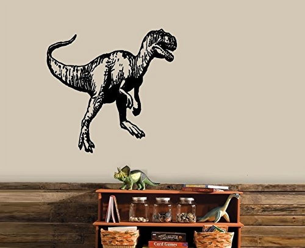 Decal ~ T-REX DINOSAUR #4 ~ WALL or Window Decal 20" X 21" - Walmart.com