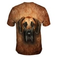 Great Dane Face Mens T-Shirt All Over Print - Walmart.com