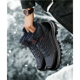 TOPIO Men's Snow Hiking Boots Outdoor Winter Snow Boots - Walmart.com