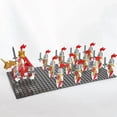 13pcs Castle Kingdoms Red Dragon Royal Knights Horse Dark Blue Lion ...