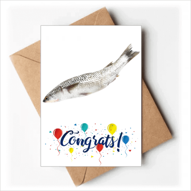 Ocean Fish Fresh White Art Deco Fashion Wedding Cards Congratulations ...