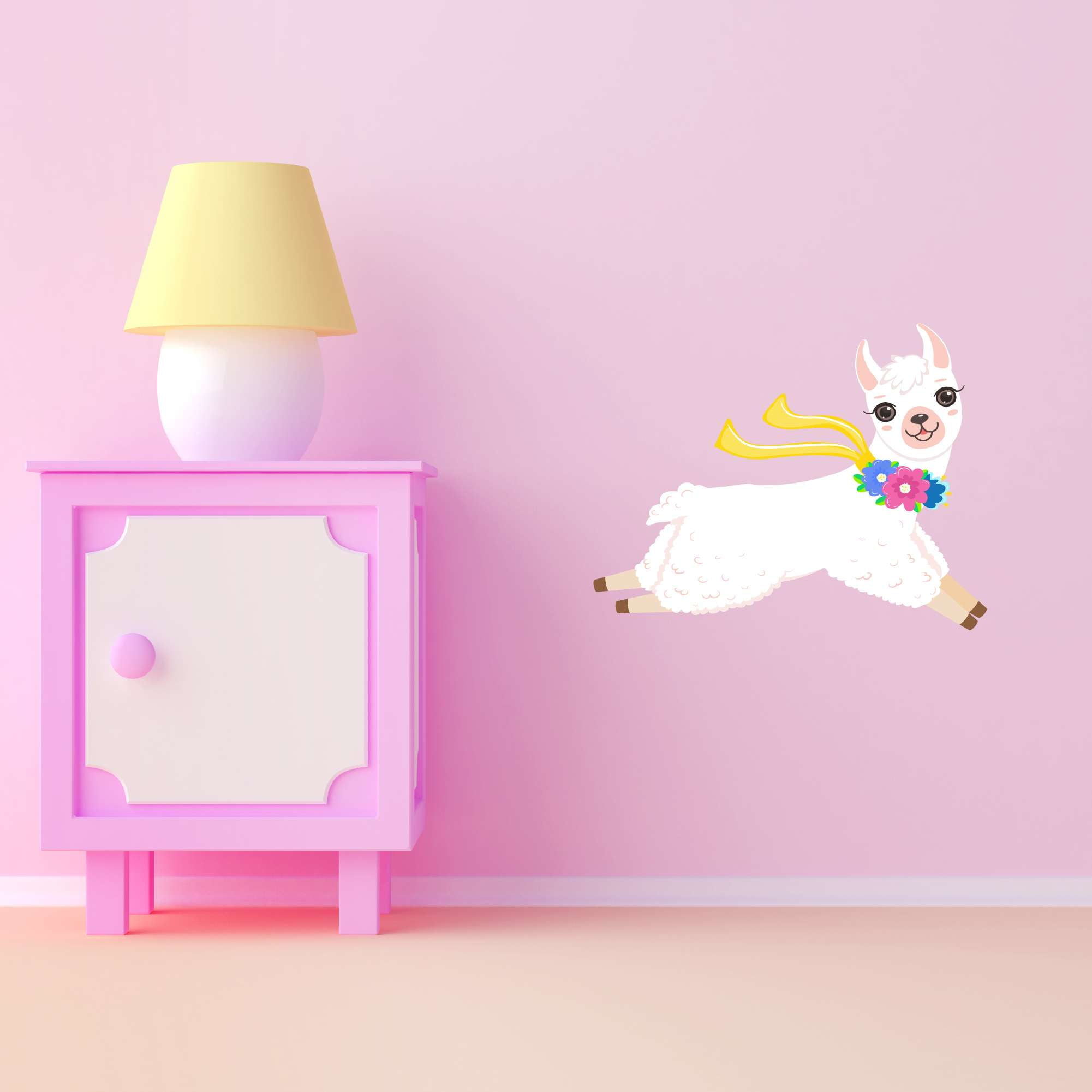 Jumping Cute Lama Sleeping Word Glasses Alpacas Domesticated South ...