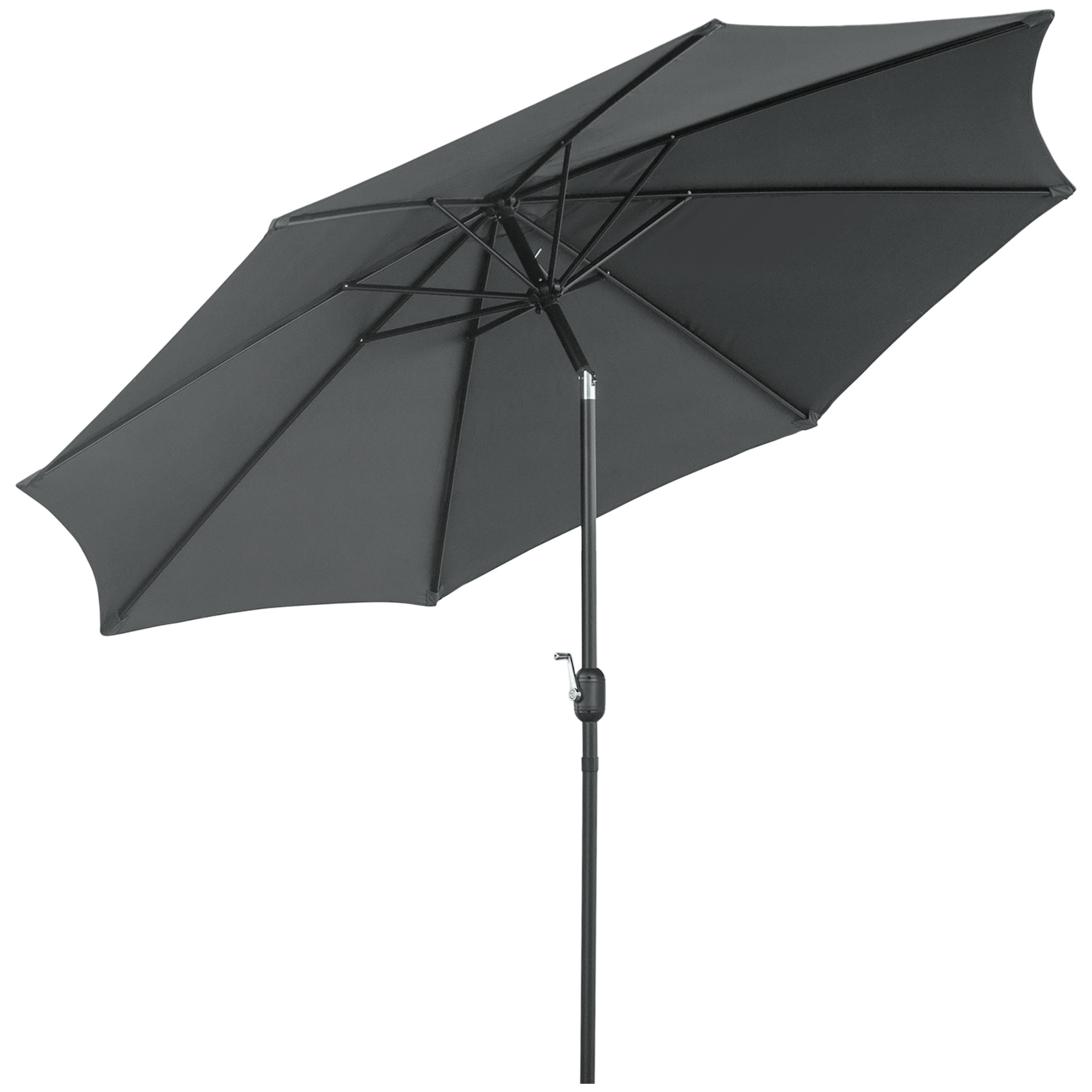 Click here for Outsunny 10 X 8 Round Market Umbrella  Patio Umbre... prices