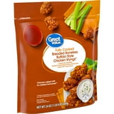 Great Value Buffalo Style Seasoned Boneless Fully Cooked Chicken Wyngz ...