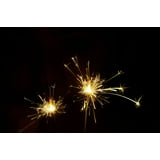 Wedding Sparklers- 100 Sparklers-20" Inch- Length- Gold Wire- Used For ...
