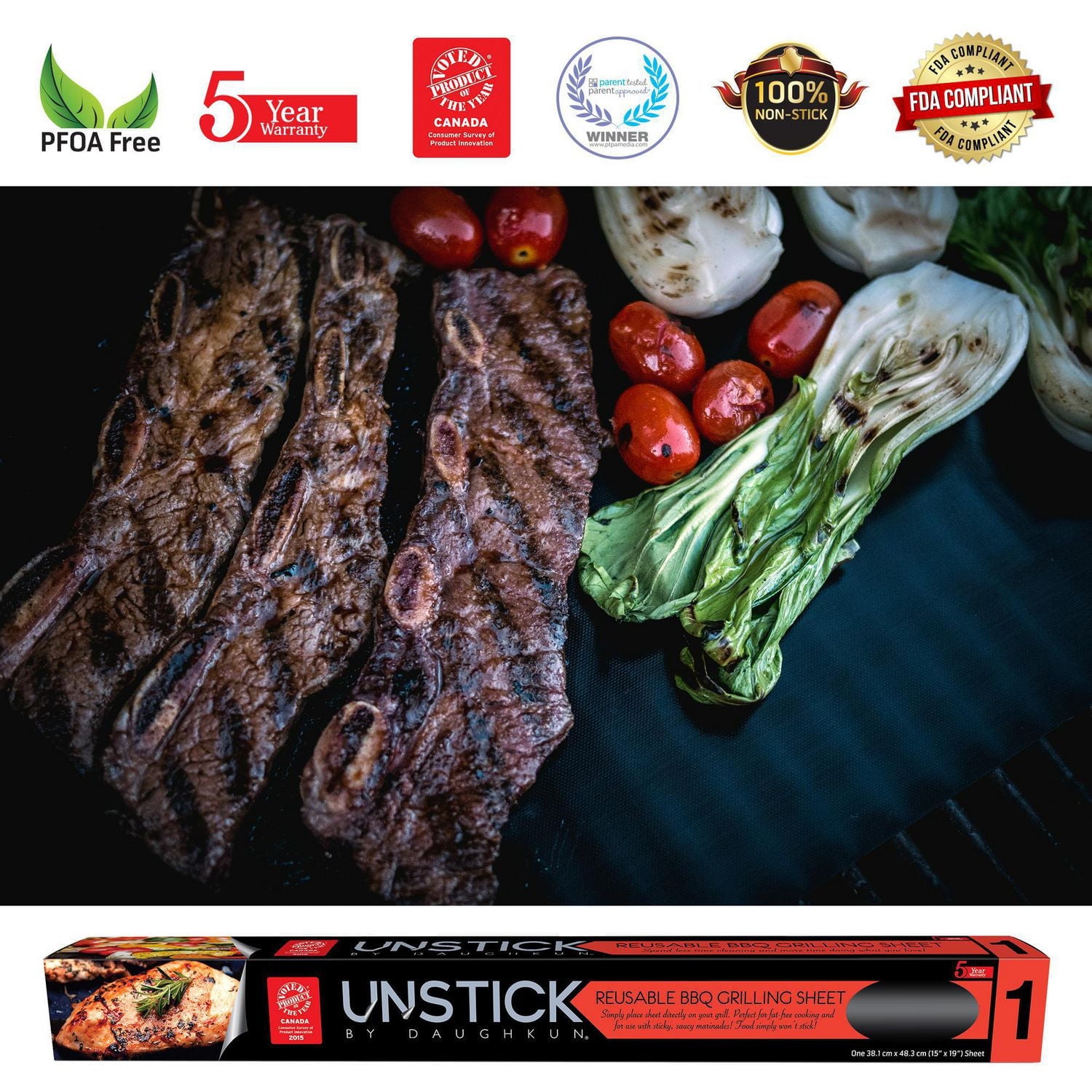 Click here for Unstick By Daughkun Unstick Reusable Bbq Grilling... prices