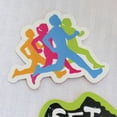Big Dot of Happiness Set the Pace - Running - DIY Shaped Track, Cross ...