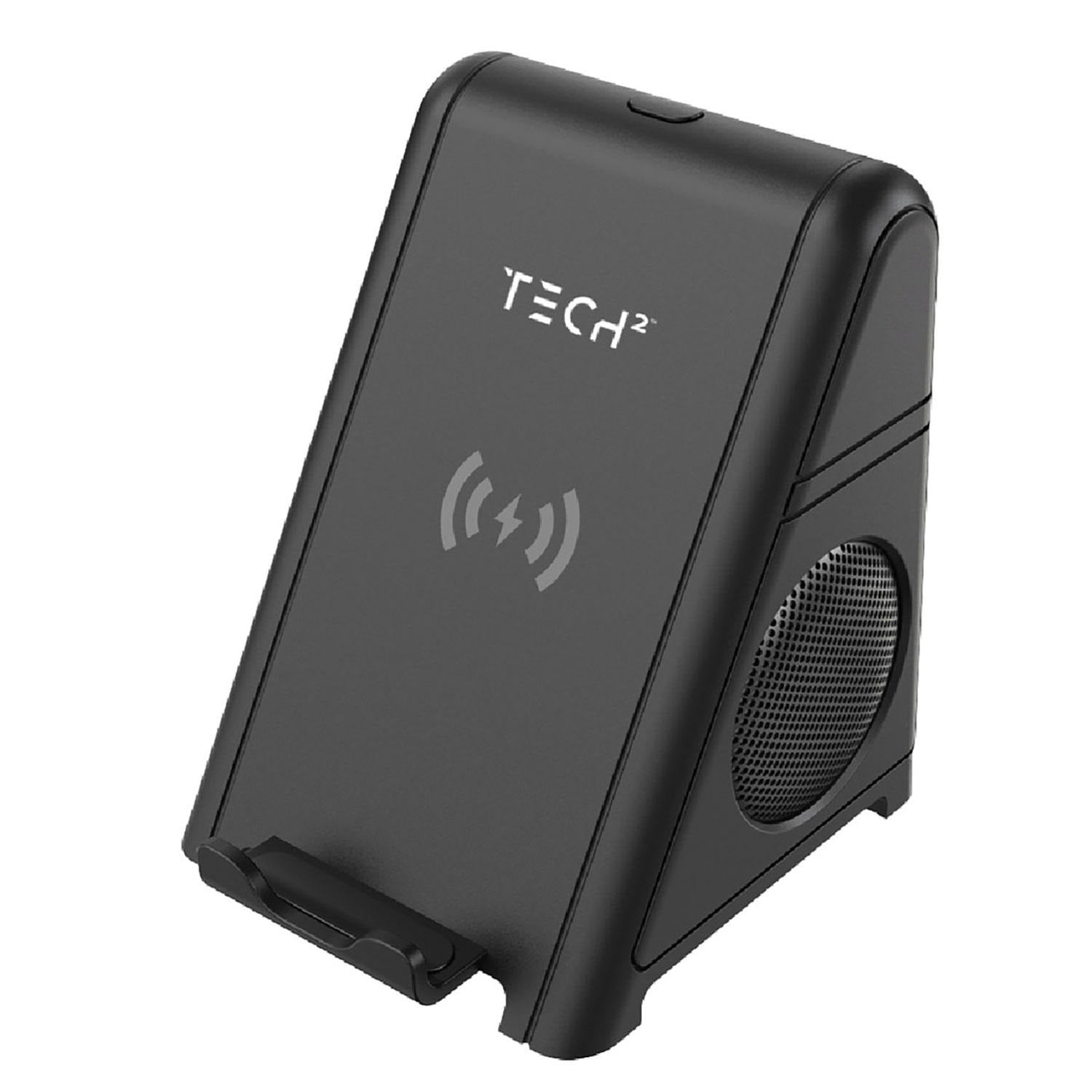 Tech Squared Wireless Charging Stand with 2-Way Speaker - Walmart.com