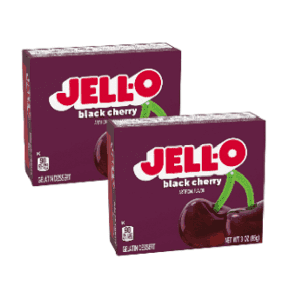2-Pack Jell-O Strawberry Gelatin Dessert Mix, 3 oz Box - Walmart.com