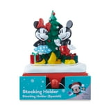 Disney, Mickey and Minnie Metal Christmas Stocking Holder, Multi-Color ...