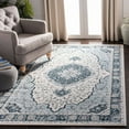 SAFAVIEH Isabella ISA915M Cream / Light Blue Rug - Walmart.com