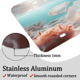 ADECORIVY Shell Coral Sea License Plate, Aluminum Decorative Novelty ...