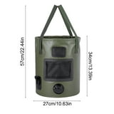 Elainilye Collapsible Outdoor Folding Bucket with Spout, Multi-Use ...