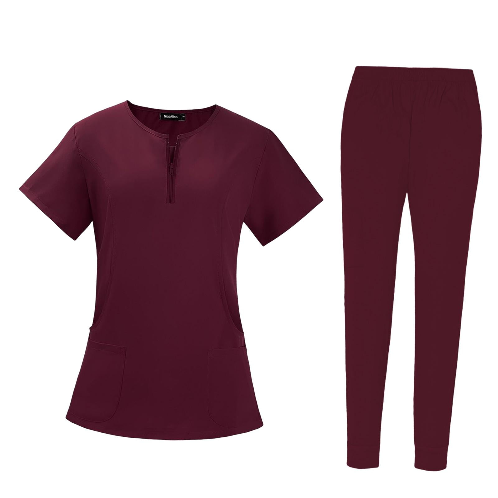 Click here for Tishita Female Nursing Scrubs Uniform Stretch Mult... prices