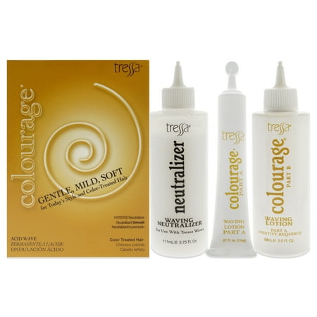 Buffered Acid Wave permanent - Clientage by Tressa for Unisex - 4 Pc 2 ...