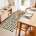 2x6ft Area Rug,Farmhouse Yellow Daisy Flower Bee Washable Large Rugs ...