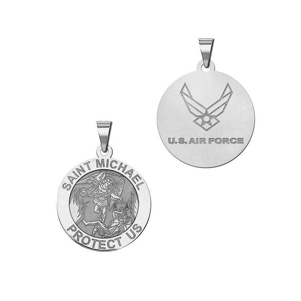 Picturesongold.Com Saint Michael Doubledside AIR Force Religious Medal ...