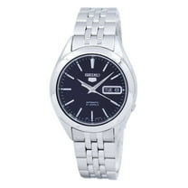 Seiko 5 Automatic Black Dial Stainless Steel Men's Watch SNKL45J1 ...