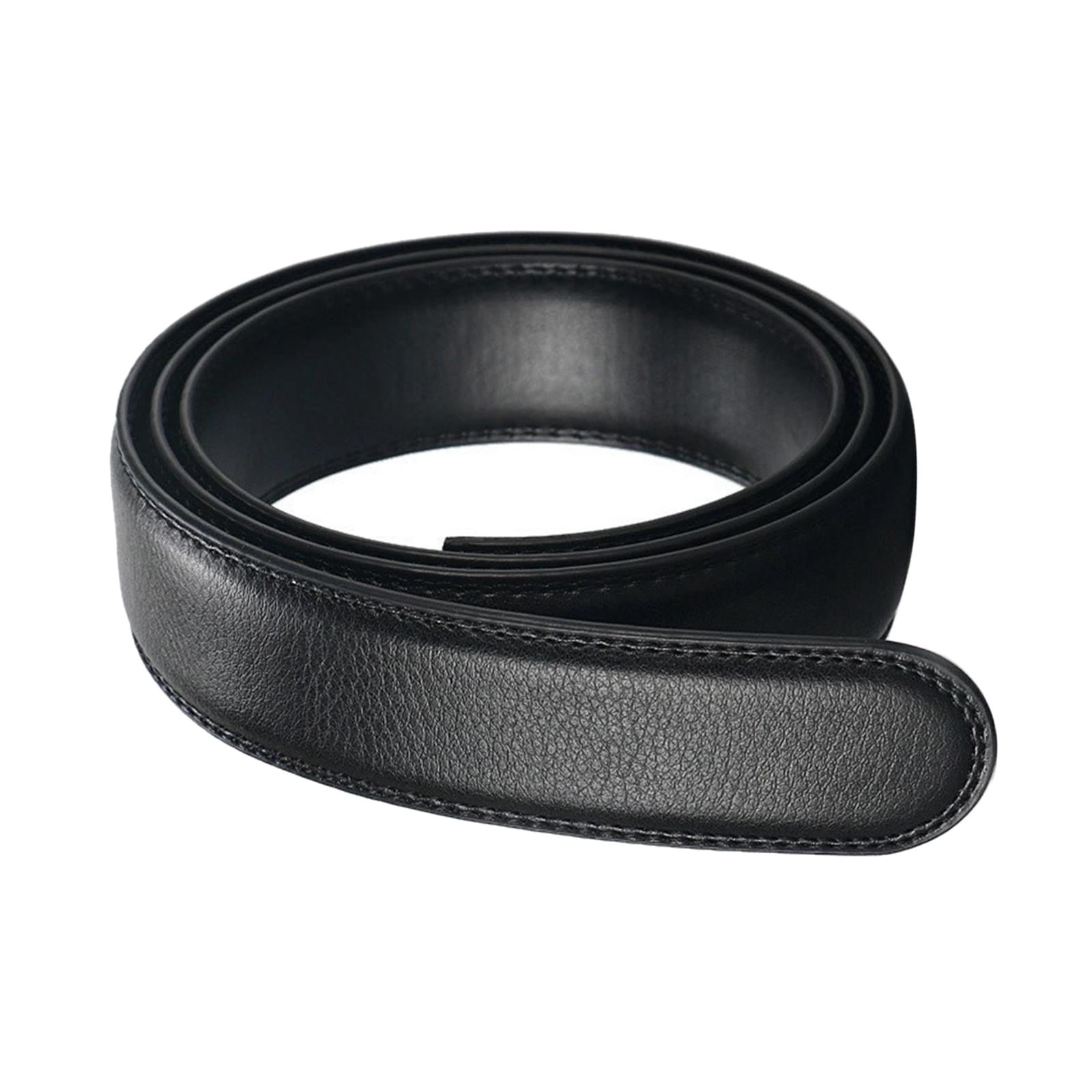 Replacement Belt Strap Mens Fashion No Buckle without Buckle Belt Strap ...