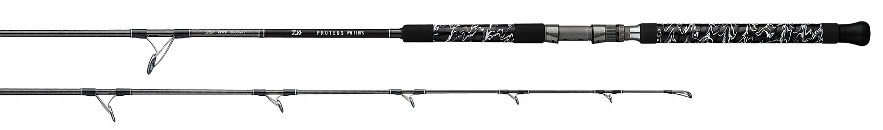 Daiwa Proteus Winn Camo Wrap Spinning Rods (7 feet - Heavy - Fast ...