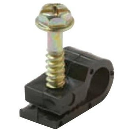 IEC TIECLSC "Coax Cable Mounting Clip with Screw, Package of 100 ...