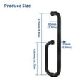 Bathroom Grab Rod Stainless Steel Materials Safety Handles for Bathtubs ...