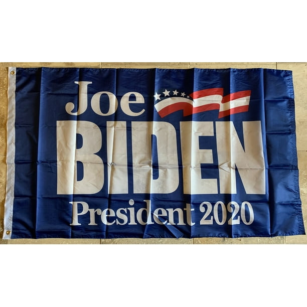 Joe Biden Democratic Party Presidential Banner Blue Single-Sided Flag ...