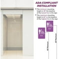 ADA CENTRAL SIGNS - 6"X9" Womens Accessible Restroom Sign - ADA ...