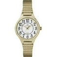 Viewpoint by Timex Women's 30mm White Dial Watch, Gold-Tone Expansion ...