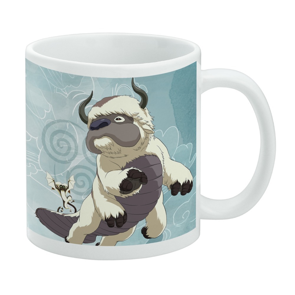 Avatar the Last Airbender Appa & Momo Ceramic Coffee Mug, Novelty Gift ...