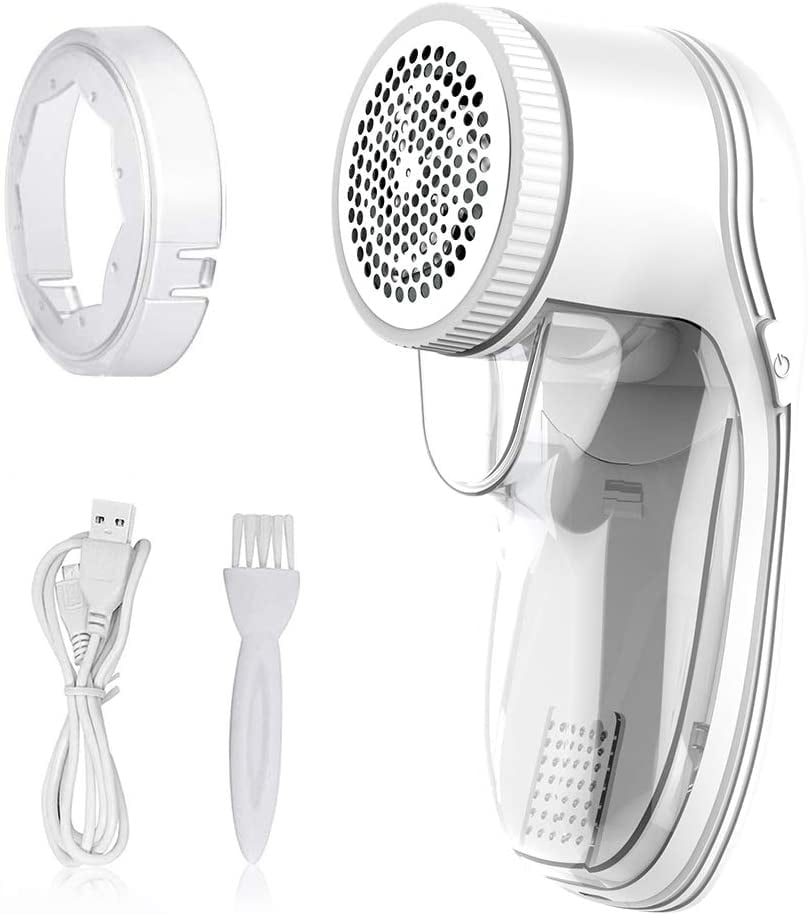 Electric Lint Shaver, Rechargeable Lint Remover, Stainless Steel Lint ...