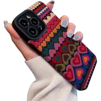 Love Heart Creative Colorful Silicone Case for Women Girls Compatible ...