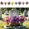 Artificial Poinsettias for Outdoor, Faux Morning Glory, Faux Topiary ...